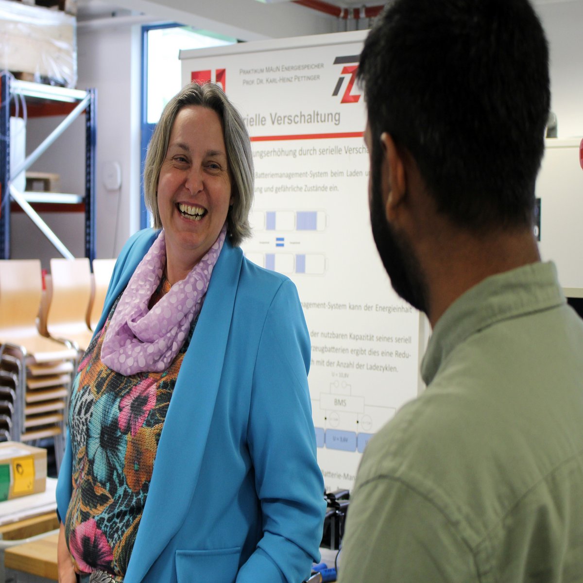Präsidentin Prof. Dr. Michaela Wirtz beeindruckt von Innovationskraft ...